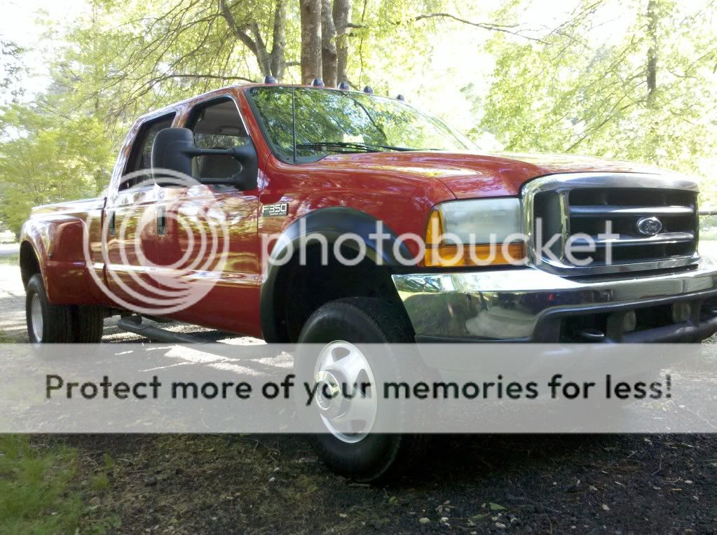 2000 Red Ford F-350 Crew Cab 4x4 | Ford Powerstroke Diesel Forum