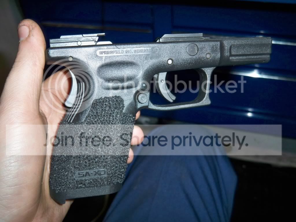 First time stippling xd-9 | Springfield XD Forum