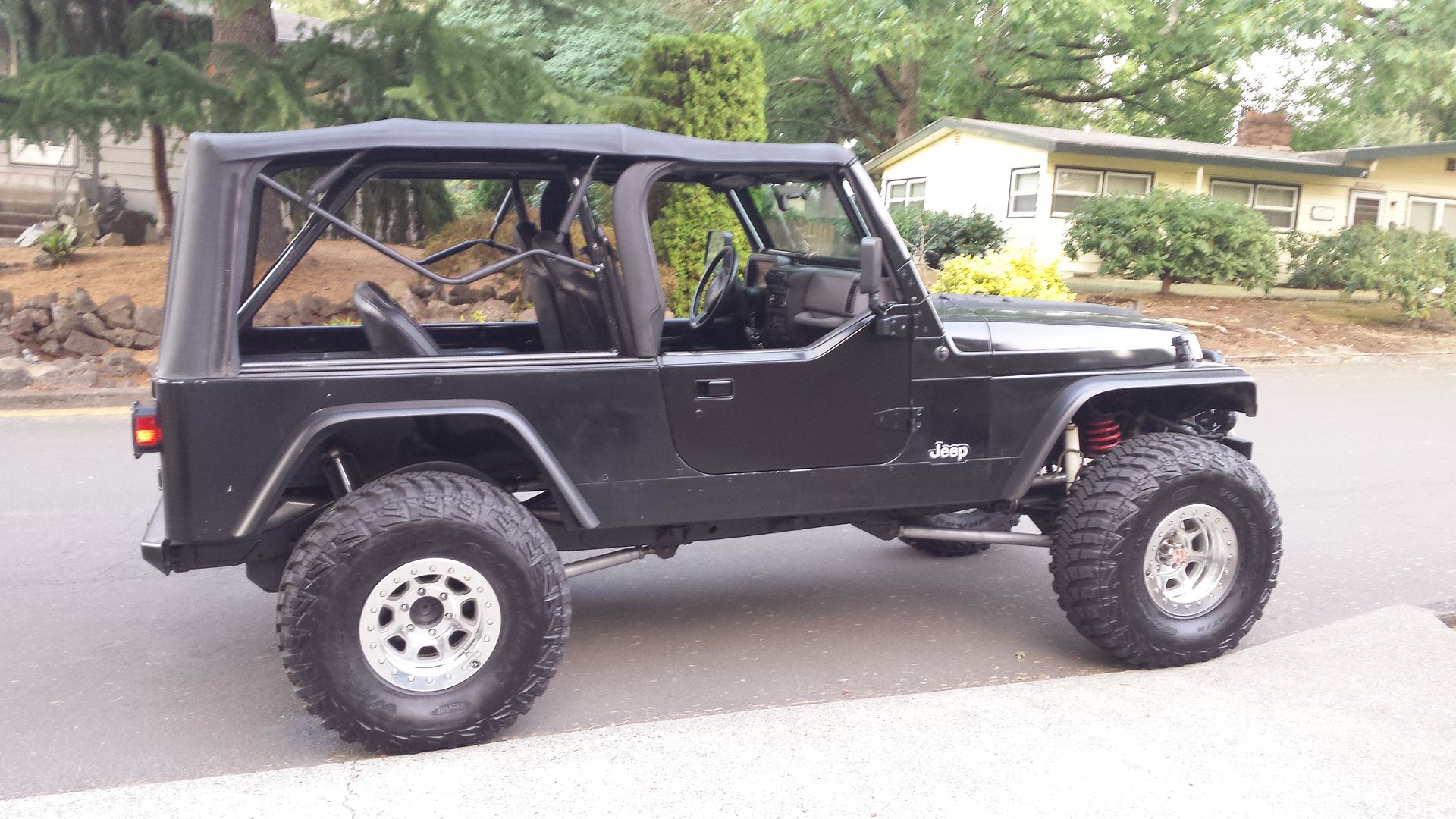 1997 Jeep TJ (LJ stretch) mild build with Rock Assault Housings $12k in ...
