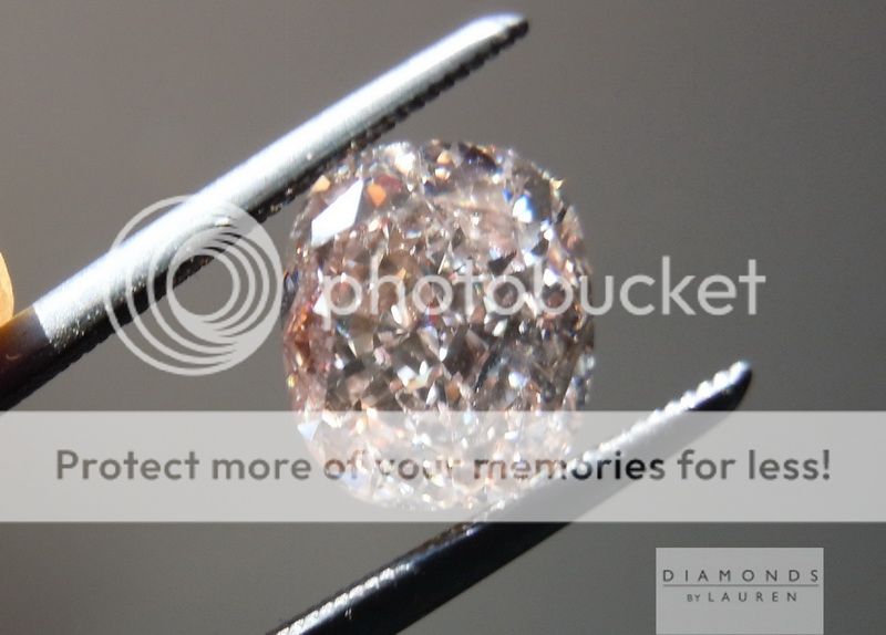 Pink Diamond | Pink Diamond Ring | Cushion Cut Diamond Ring